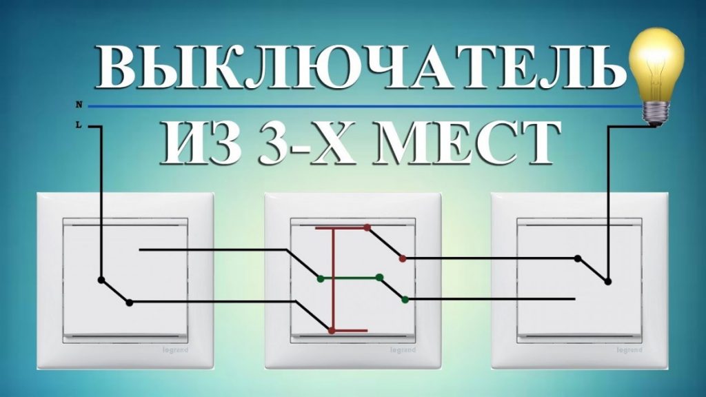 Конструкция перекрестного выключателя - как выбрать и подключить ...